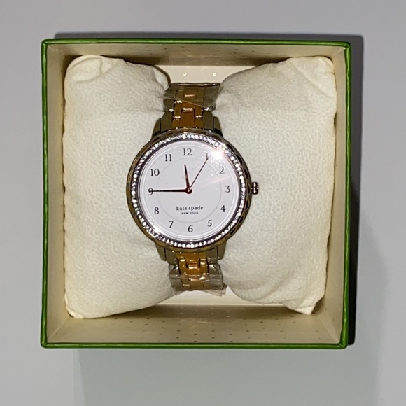 kate spade | Accessories | Kate Spade New York Twotoned Silver Gold ...